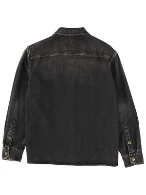 Versace Denim Zip-up Jacket - No