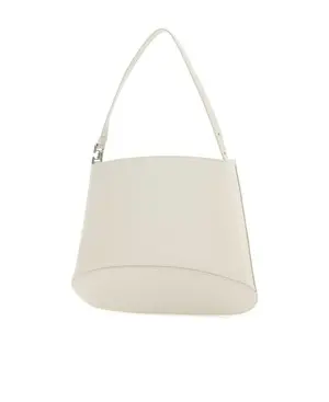 LOW CLASSIC Logo Embossed Tote Bag - White