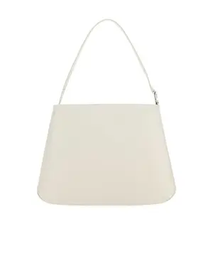 LOW CLASSIC Logo Embossed Tote Bag - White