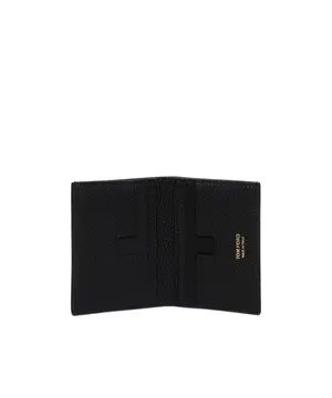 TOM FORD Textured Bi-fold Card Holder