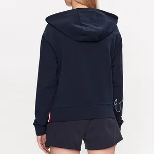 EA7 Zip-up Hooded Hoodie
