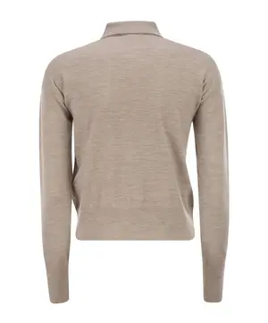Max Mara Medeola Knitted Cardigan - Nude