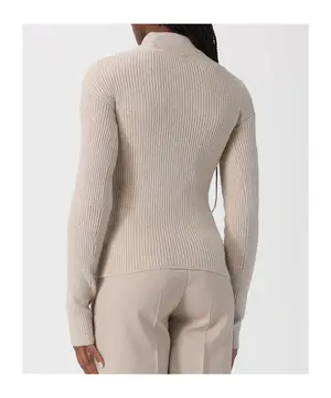 Max Mara Medeola Knitted Cardigan - Nude