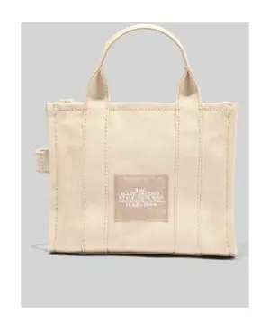 Marc Jacobs Logo Printed Tote Bag - Nude