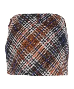 Missoni Zigzag Motif Tweed Mini Skirt - Multicolor