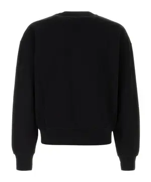 Alexander McQueen Logo Crewneck Sweatshirt - Black