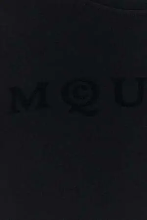 Alexander McQueen Logo Crewneck Sweatshirt - Black