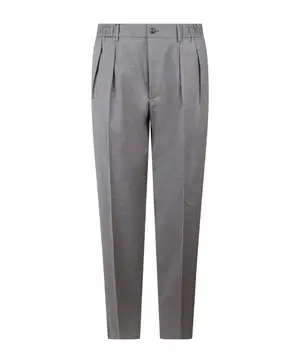 Tagliatore P-gord Pleated Tailored Trousers - Gray