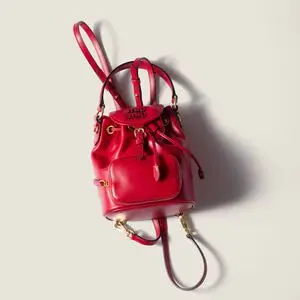 Miu Miu Leather Mini Backpack