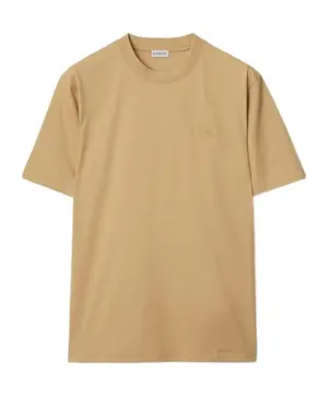 Burberry Ekd Badge Crewneck T-shirt - Sand-colored