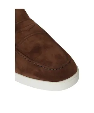 Church's Round Toe Slip-on Loafers - Brown