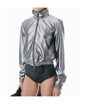 Alexander Wang Satin Track Jacket