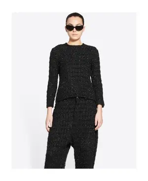 Balenciaga Back-to-front Twill Knit Top