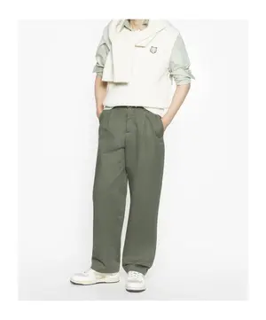 Maison Kitsuné Ribbed Knit Vest With Fox Head Embroidery