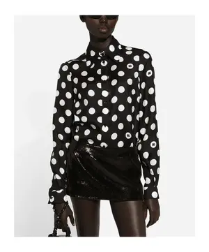 Dolce & Gabbana Mambo Polka Dot Print Shirt