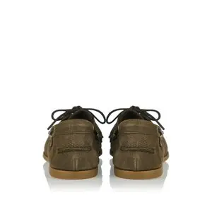 TOM FORD Round-toe Lace-up Boat Loafers