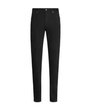 Zegna Slim-cut Leg Jeans - Black