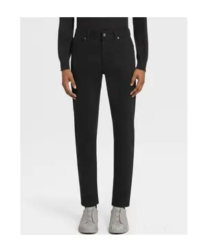 Zegna Slim-cut Leg Jeans - Black