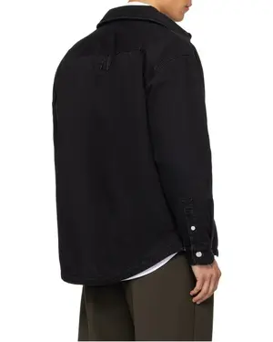 Jacquemus Denim Button-up Shirt - Black