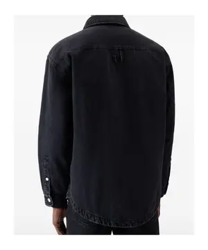 Jacquemus Denim Button-up Shirt - Black