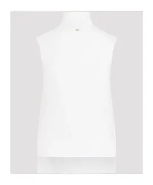 Giorgio Armani Sleeveless High Neck Knitted Top