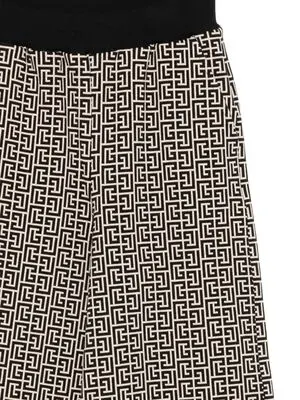 Balmain Monogram Labyrinth Trousers