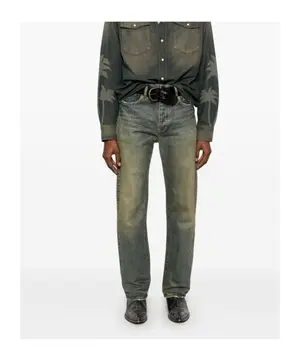 PURPLE BRAND Belt-loop Jeans