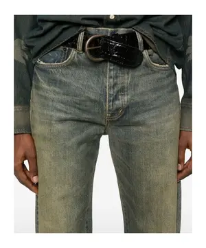 PURPLE BRAND Belt-loop Jeans