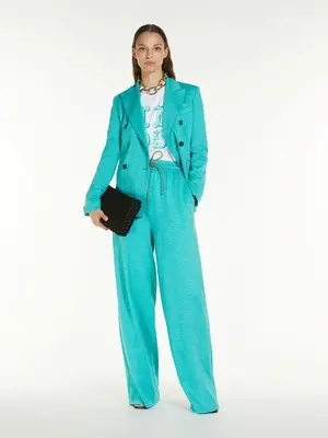 Max Mara Double-breasted Blazer - Green