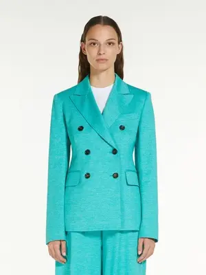 Max Mara Double-breasted Blazer - Green