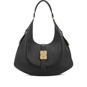 GANNI Large Kat Bag - Black