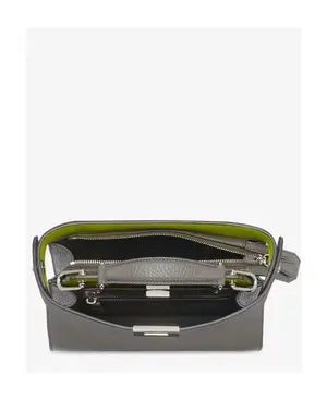 Fendi Peekaboo Iseeu Mini Messenger Bag - Gray