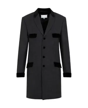 MAISON MARGIELA Single-breasted Wool Coat