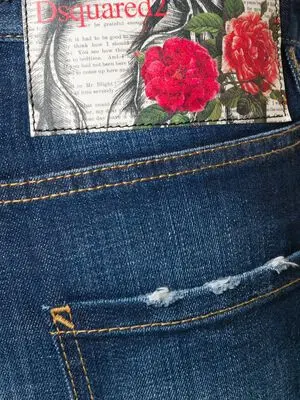 Dsquared2 Logo Detail Jeans