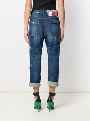 Dsquared2 Logo Detail Jeans