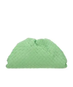Green Pouch Bag Clutches