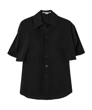 Stella McCartney Silk Ruffle Detail Shirt