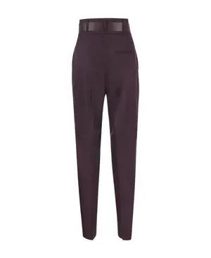 Max Mara Logo Casual Pants