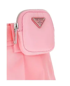 Prada Belted Pouch Shorts