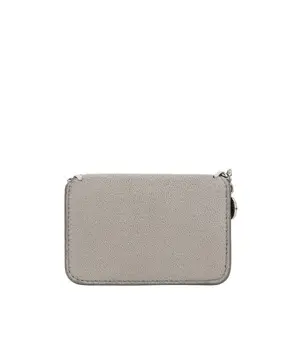 Stella McCartney Chain Detailed Card Holder - Grey