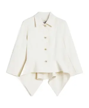 Max Mara Bonded Sable Jacket