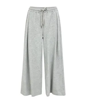 Brunello Cucinelli Elastic Waist Casual Pants - Gray