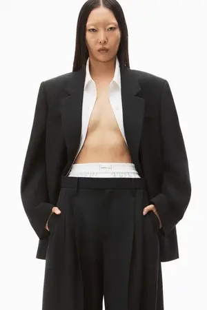 Alexander Wang Layered Tailored Trousers