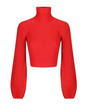 Sportmax Ribbed Turtleneck Sweater