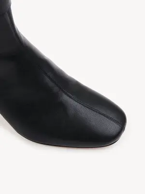 Chloé Alizè Zip Detailed Ankle Boots