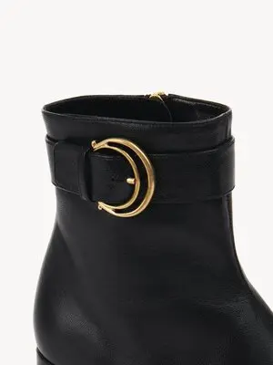 Chloé Alizè Zip Detailed Ankle Boots