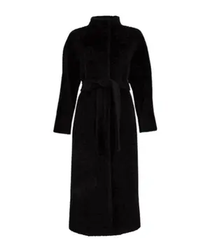 Max Mara Long-sleeved Belted Coat