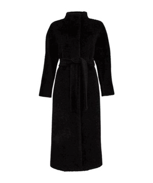 Max Mara Long-sleeved Belted Coat - No