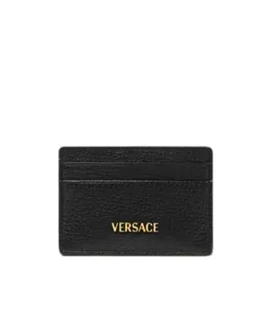 Versace Logo-lettering Card Holder