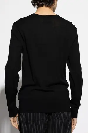 ALLSAINTS Signature Crew Neck Knitwear With Chest Detail